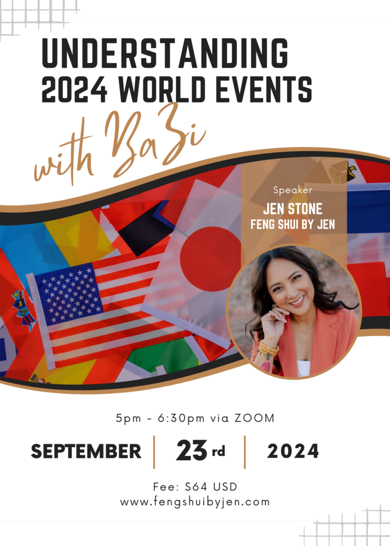 Calendar of Events – Feng Shui By Jen®