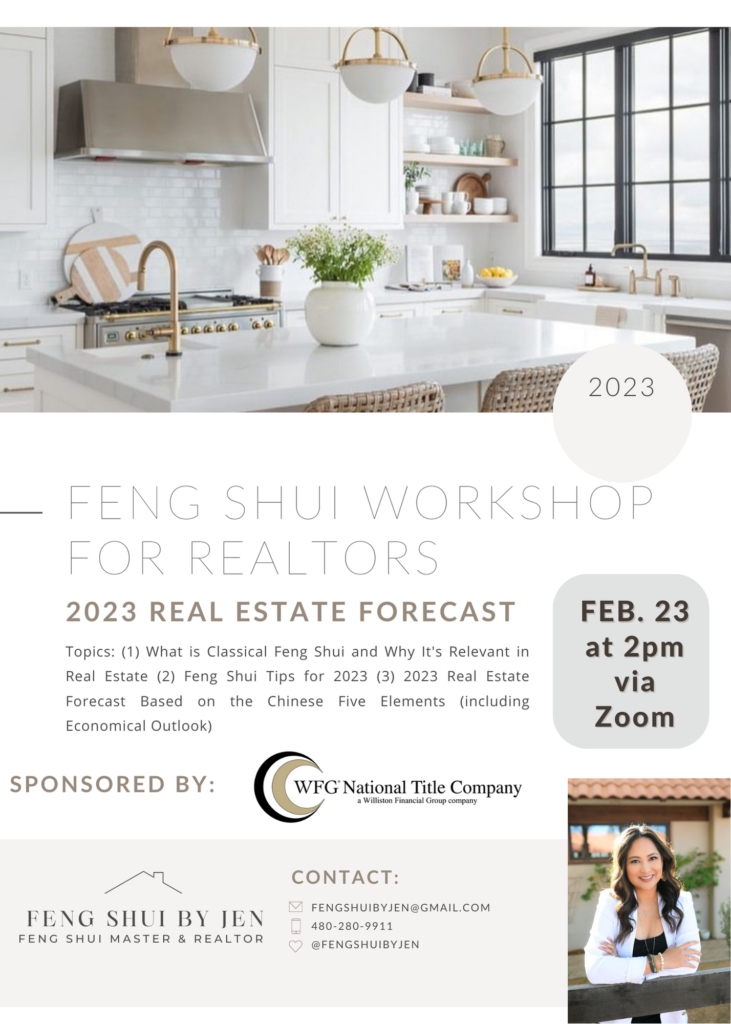 Free Monthly Feng Shui and BaZi Talk – Feng Shui By Jen®